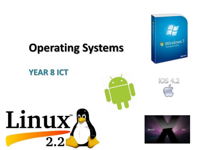 Operating Systems Pptx Operating Systems Computer Software And Applications