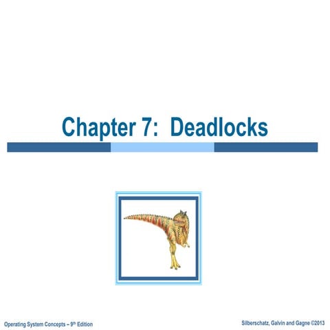 dead lock & condition in operating system | PDF