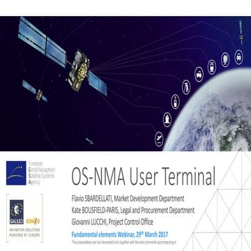OS-NMA User Terminal | PPTX