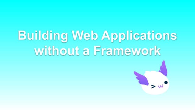 Building Web Applications Without A Framework Pdf Web Development