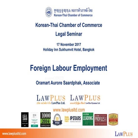 Foreign Labour Employment | PPT | Business | Business and Finance