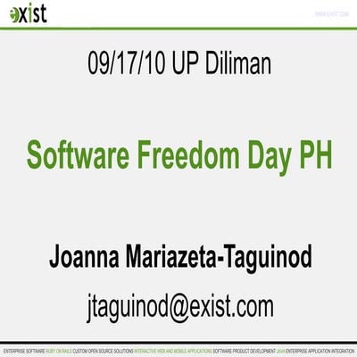 Open Source Business Models | ODP | Shareware and Freeware | Computer Software and Applications