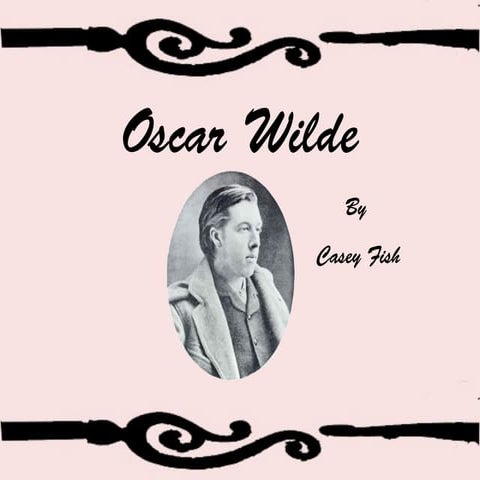 Oscar wilde | PPTX