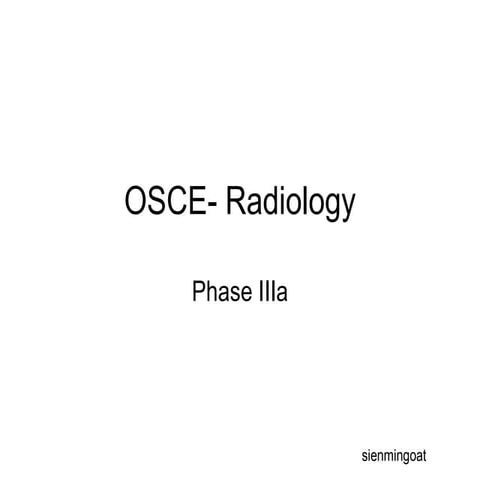 Osce radiology | PPT