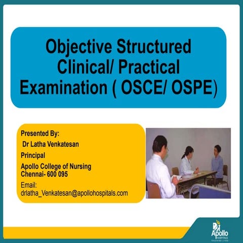 OSPE/ OSCE | PPTX