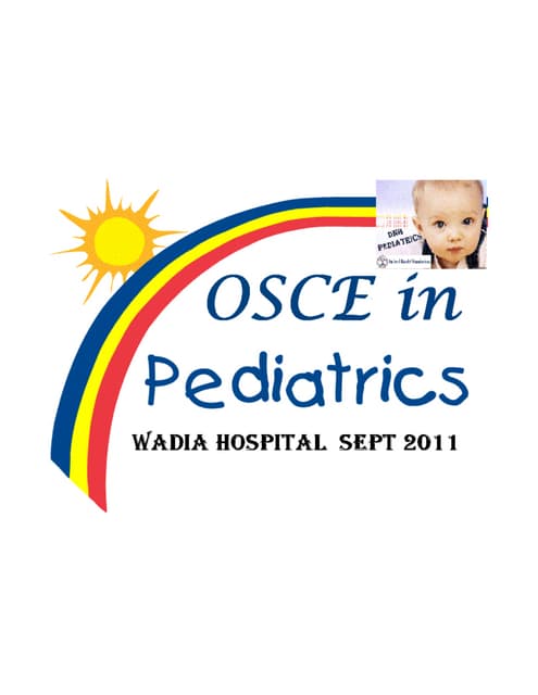 Pediatrics OSCE | PPT