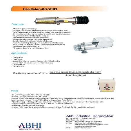 Oscillating Shower Systems | PDF