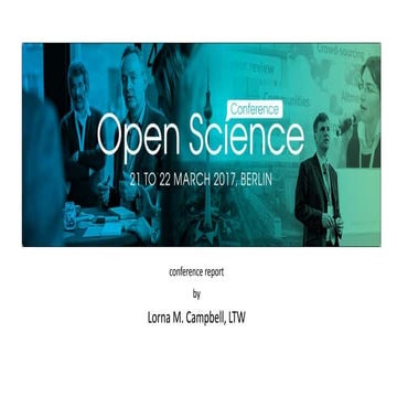 Open Science Conference report | PPT