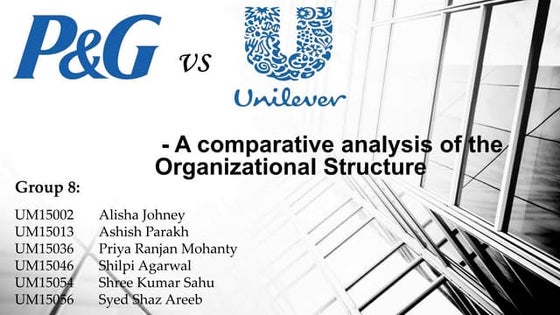 UNILEVER MANAGEMENT DEVELOPMENT AND JOB ANALYSIS & ORGANIZATION ...
