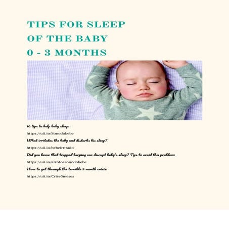 TIPS FOR SLEEP OF THE BABY | PDF