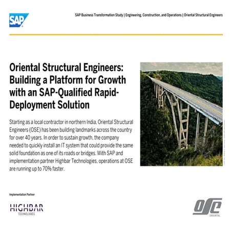 Oriental Structural Engineers (OSE) | PDF