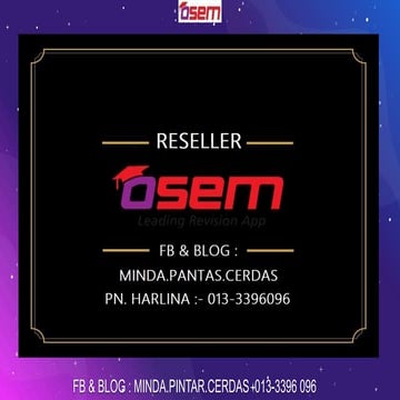OSEM RESELLER DAN TEACHER | PDF | Education industry | Industries