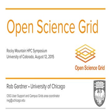 Open Science Grid | PDF