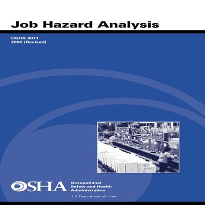 Job Safety Analysis | PPT