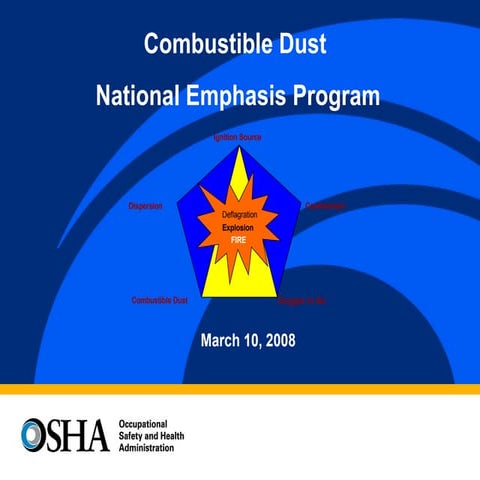 OSHA Combustible dusts | PPT