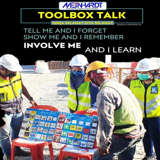 OSH Week Poster - TOOLBOX TALK & BLUE BOARD GAMIFICATION by Angela ...