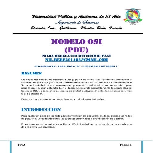 Modelo osi | PPT