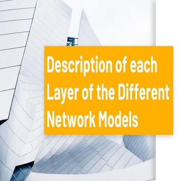 Open system Interconnect and TCP/IP Network reference model | PDF