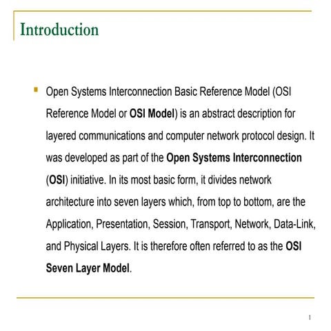 Open Source Interconnection Model Layers Ppt Operating Systems Computer Software And