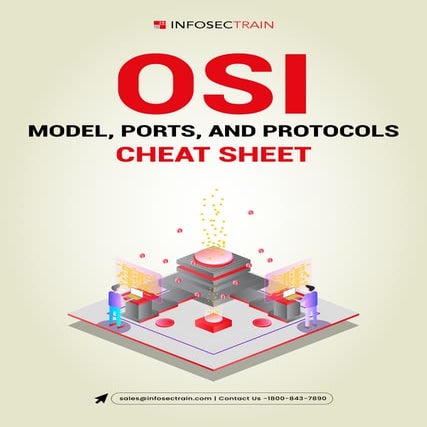 OSI MODEL, PORTS, AND PROTOCOLS CHEAT SHEET | PDF