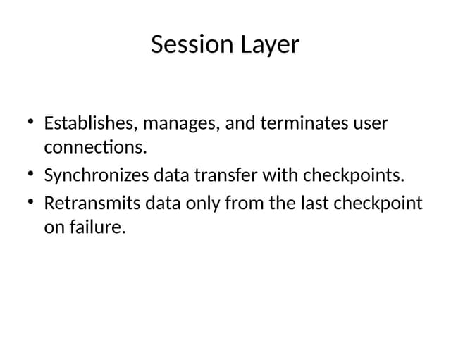 Osi reference model | PPTX