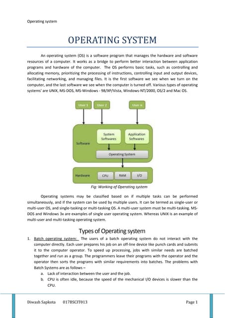 Operating system interview question | PPTX
