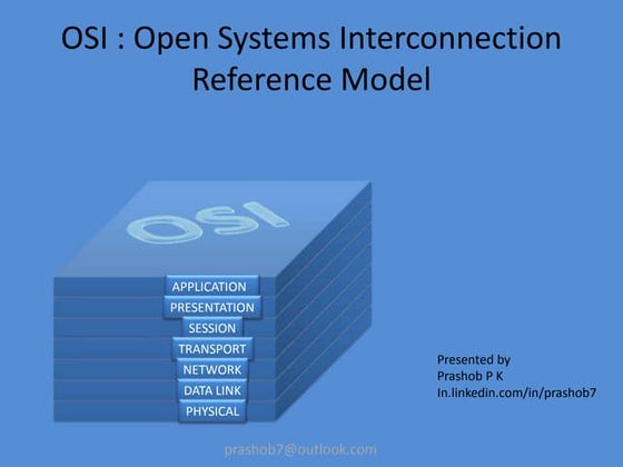 Osi model in networking | PDF