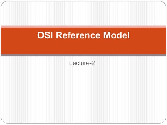 Introduction to Application layer | PPT