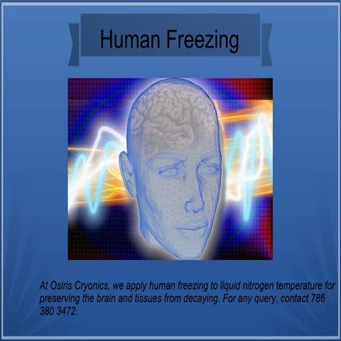 Human Freezing | PPT