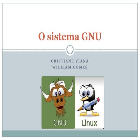 O sistema gnu | PPTX