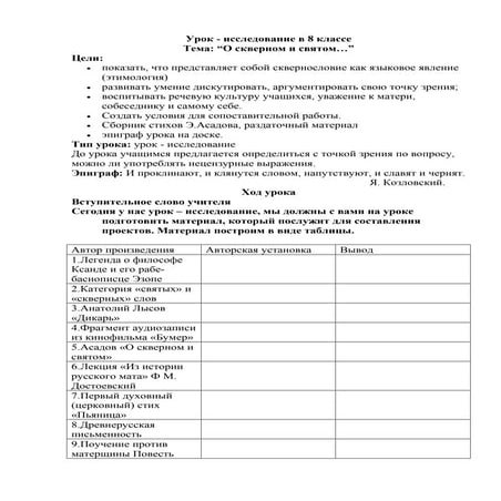 Oskvernomisvyatom | DOC