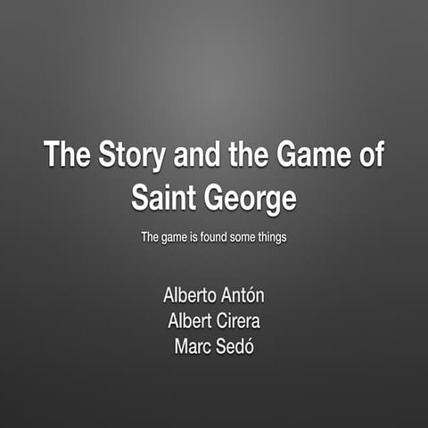 Sant George's comic | PDF