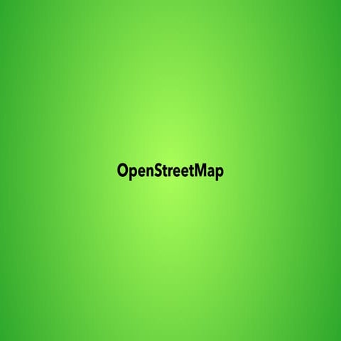 Рассказ про OpenStreetMap для Mail.Ru Group | PPT