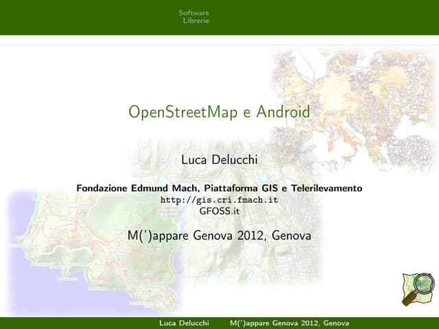 Openstreetmap Android Ppt