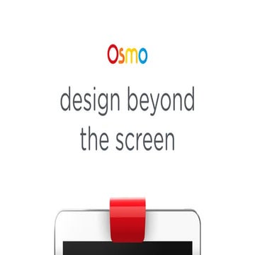 Design Beyond the Screen - Mixed Reality at Osmo - Tony Aube XRDC 2018 ...