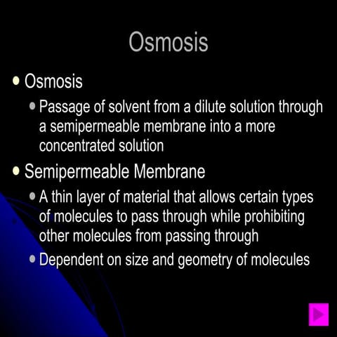 Bio22 Lab - Ex 4 (Cell Transport - Osmosis in Human RBC) | PPTX