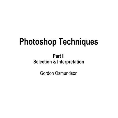 Basic exercises for photoshop | DOCX