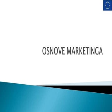 Osnove marketinga | PPTX