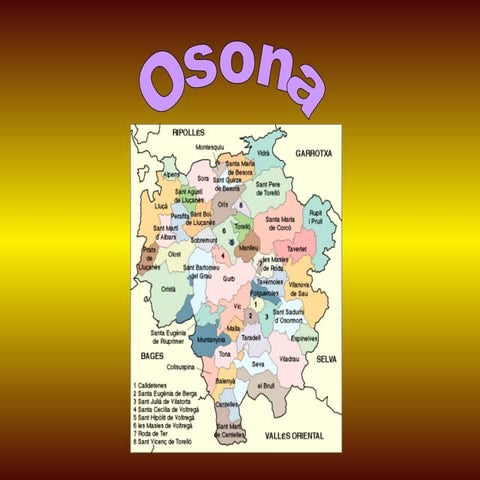 Osona | PPT