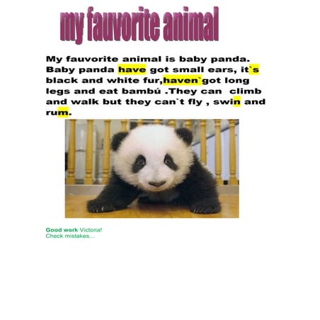 baby panda | PDF