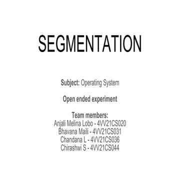 Segmentation Operating systems aba program.pptx