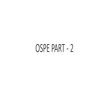 OSPE Charts for pathology PGs , Charts and keys | PPTX