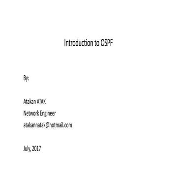 Dynamic Routing Protocol Ospf Ppt 2552