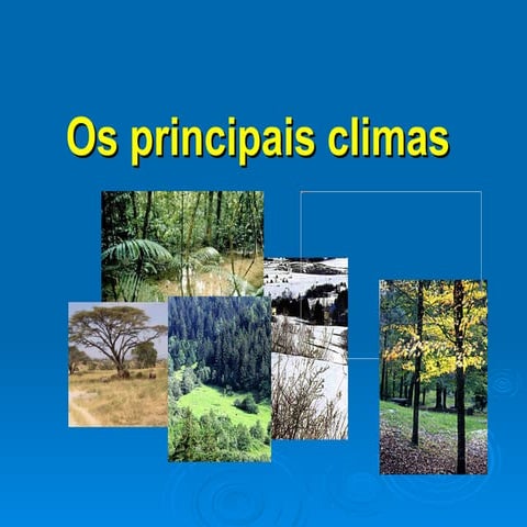 Clima tropical húmido | PPTX