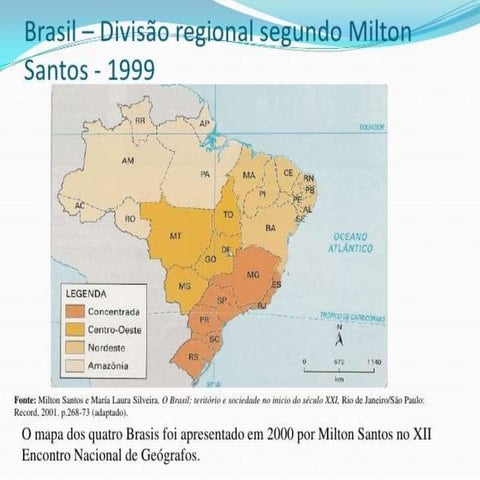 Os quatro brasis | PPTX