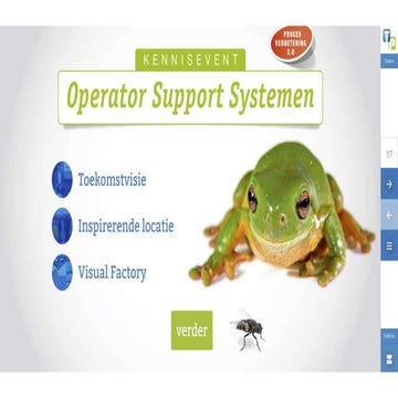 Kennisevent Operator Support Systemen | PPT