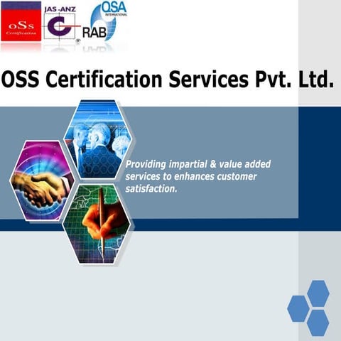 ISO certification by OSS certifications | PPTX | Operating Systems | Computer Software and ...