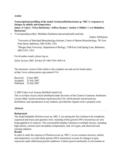 PNAS paper 2007 | PDF