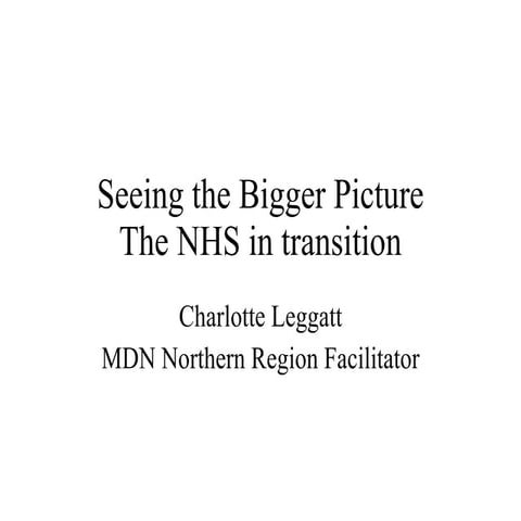 Big picture thinking | PPT