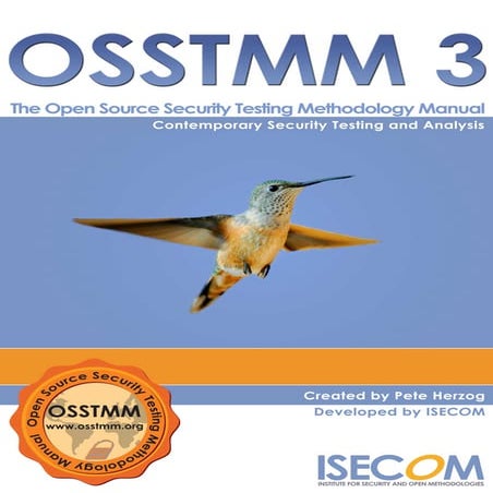 Osstmm.3 | PDF